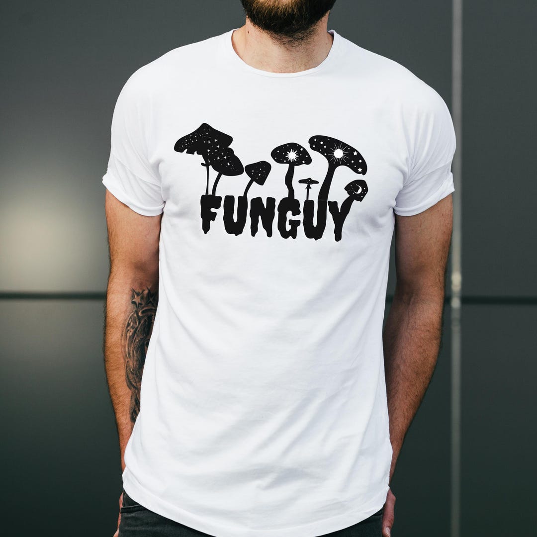 Fun Guy Shirt, Funny Mushroom Shirt, Dad Gift Joke, Shroom Shirt ...