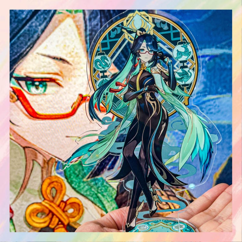 Genshin Impact 15cm/10cm Acrylic Stand Collection | Raiden Shogun ...