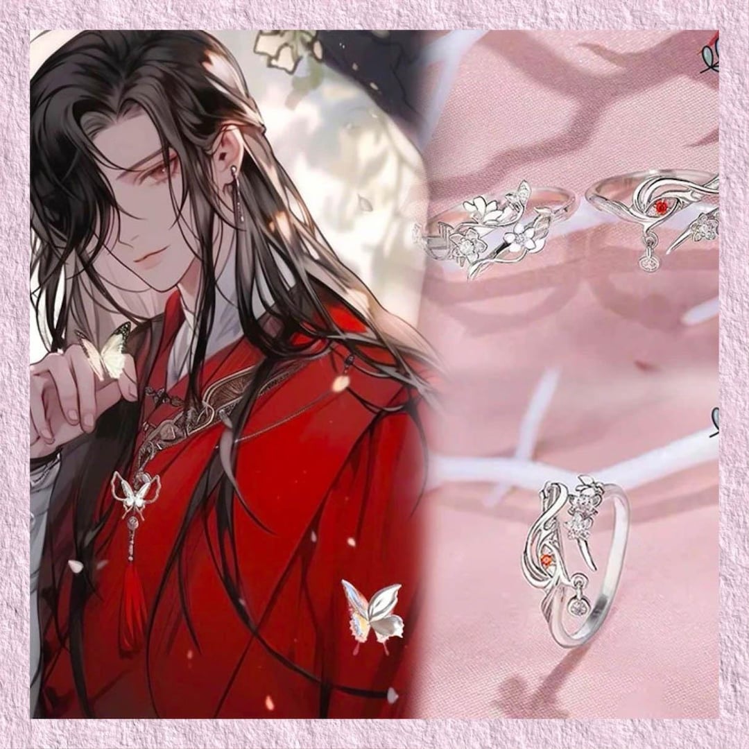TGCF Ring,open Adjustable Ring,xie Lian, Hua Cheng, Tian Guan Ci Fu ...