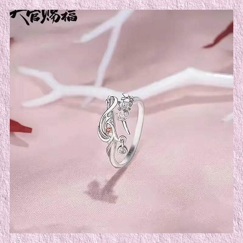 TGCF Ring,open Adjustable Ring,xie Lian, Hua Cheng, Tian Guan Ci Fu ...