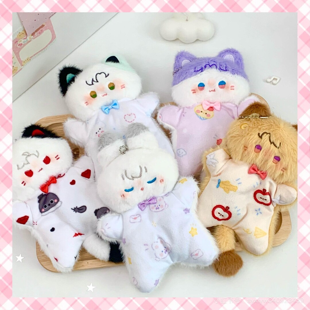 Love and Deepspace Cute Cat Bean Bag Plush Keychain 15cm - Stress ...