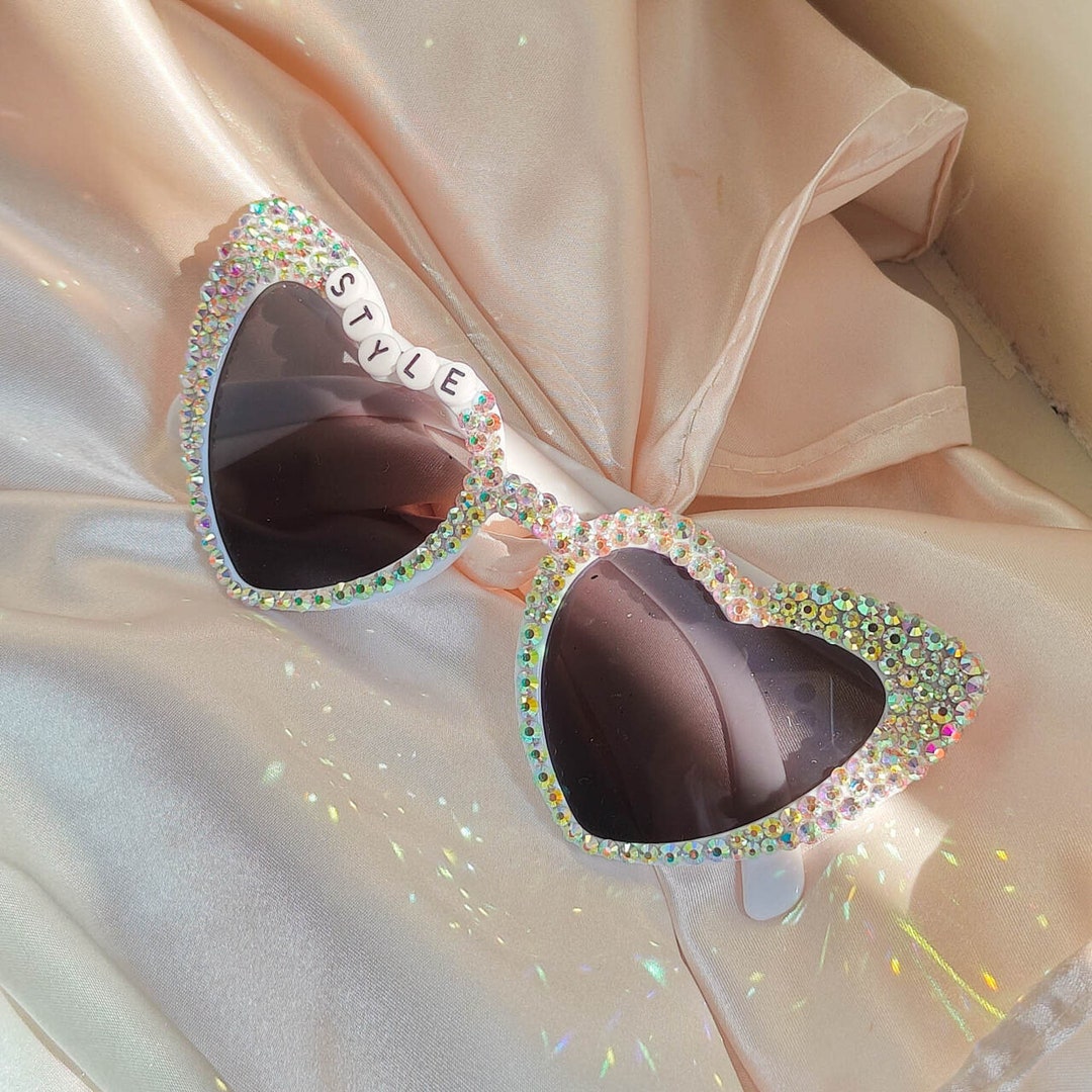 CUSTOMIZABLE Bedazzled Crystal Sunglasses,personalised Sunglasses for ...