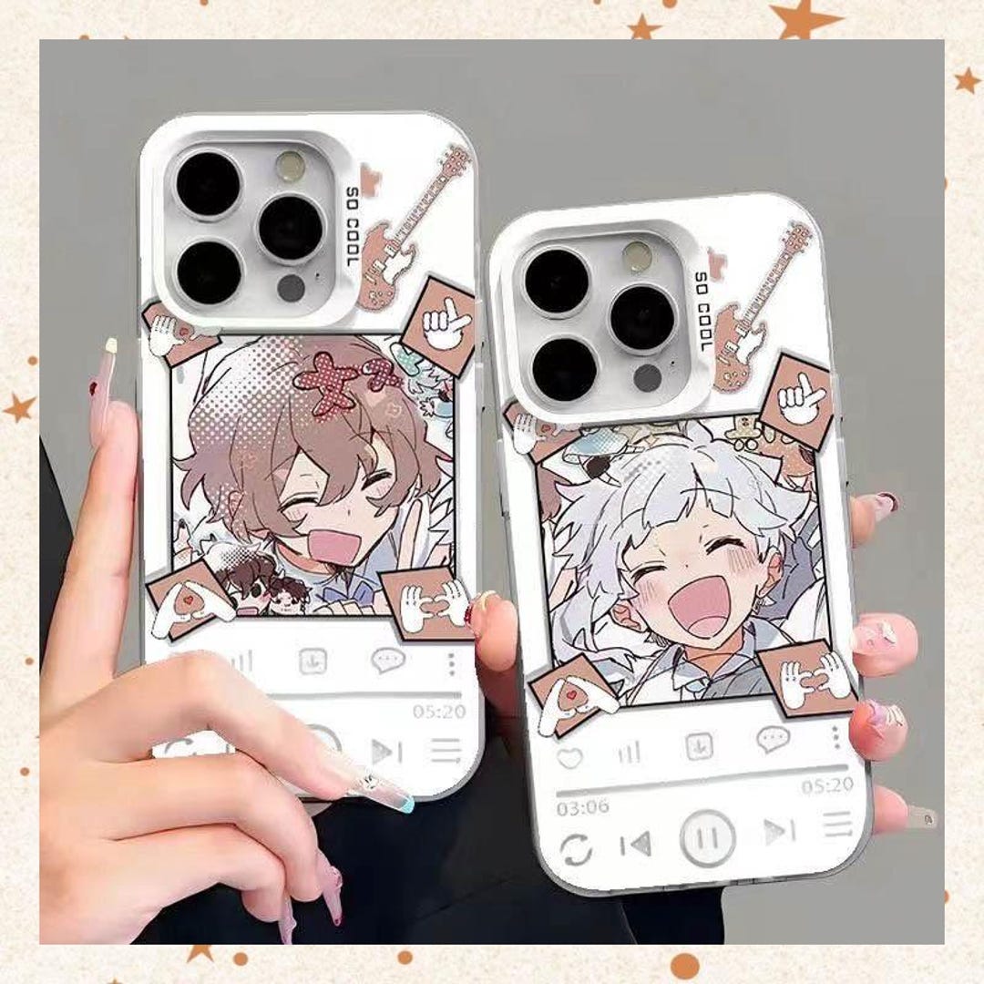 Bungo Stray Dogs Phone Case - Dazai Osamu & Nakahara Chuuya Anime Cover ...