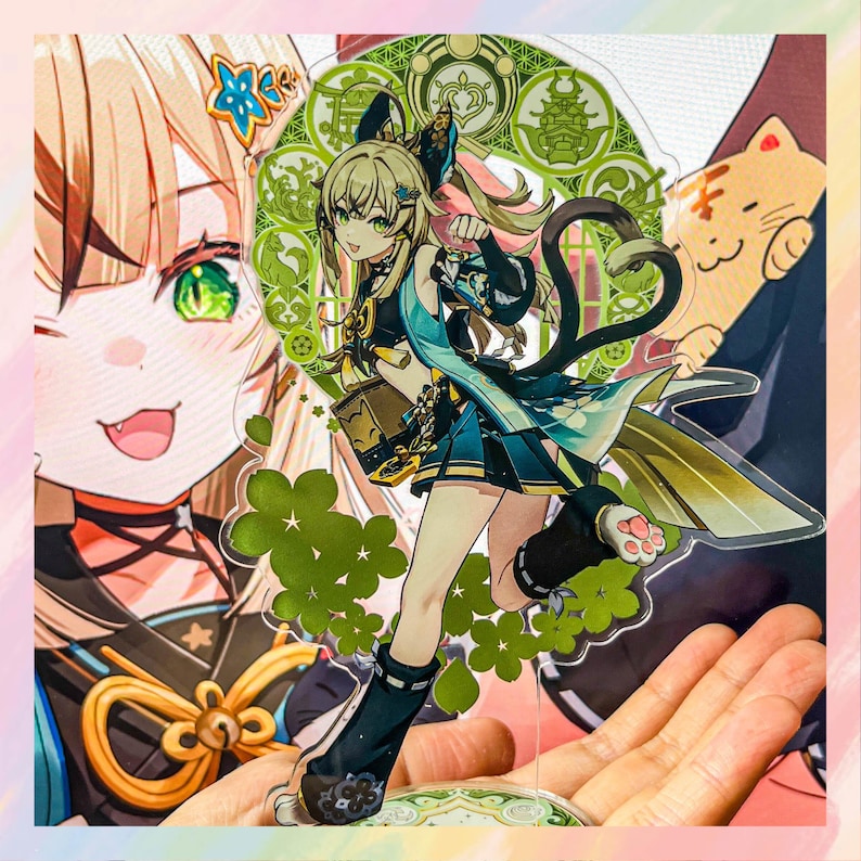 Genshin Impact 15cm/10cm Acrylic Stand Collection | Raiden Shogun ...