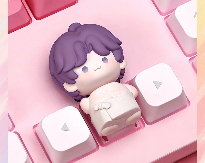 Love and Deepspace 2u Keycaps | Fanmade Sylus Rafayel Custom Keycaps ...