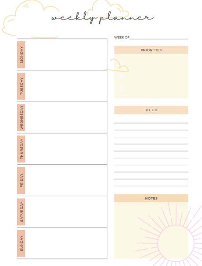 ACOTAR Daily Planner - Etsy