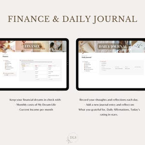Vision Board | Notion Template | Notion Templates | Self Care | Vision ...