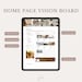 Vision Board | Notion Template | Notion Templates | Self Care | Vision ...