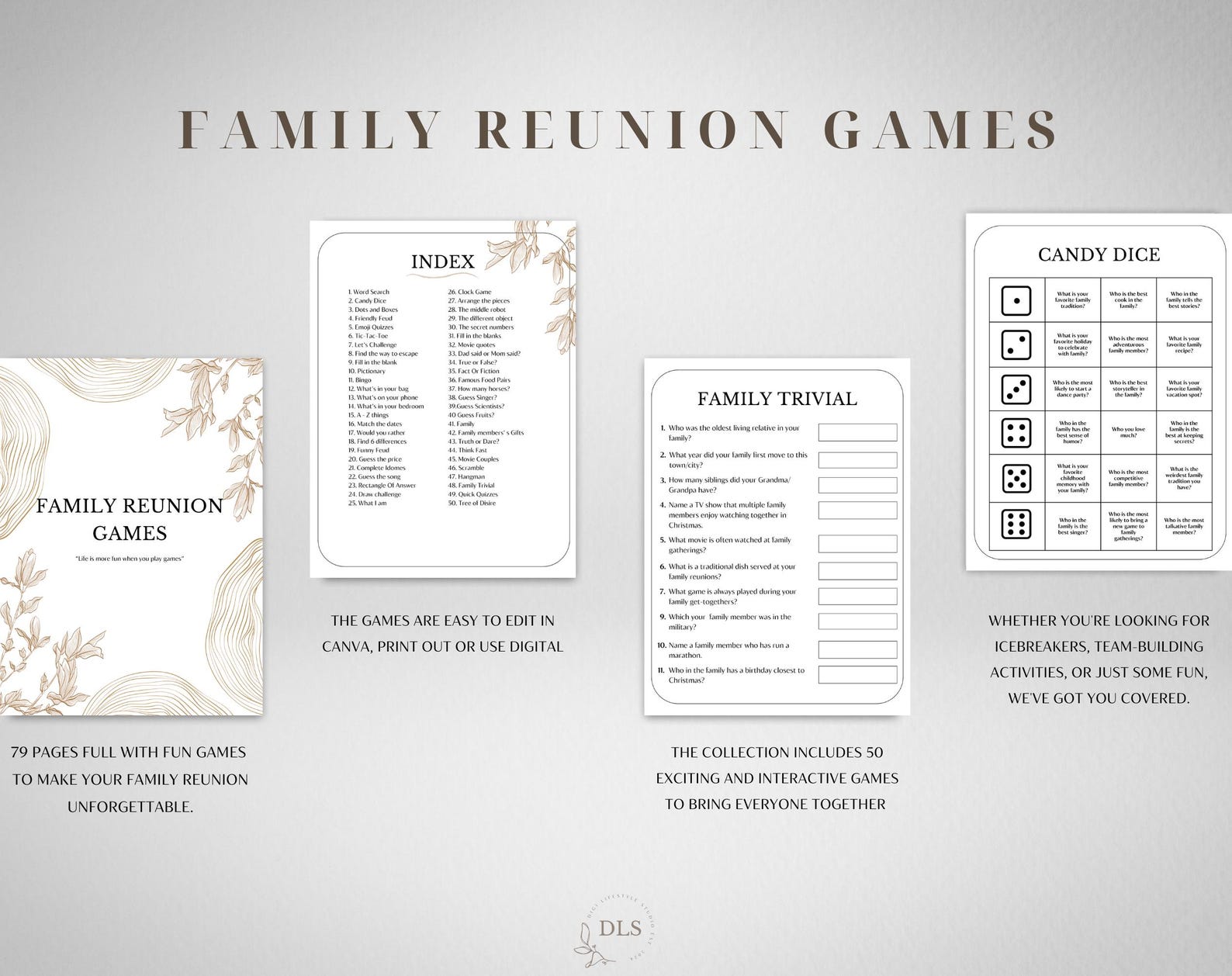 Family Reunion Games | Family Reunion Party | Reunion Games | Games for ...