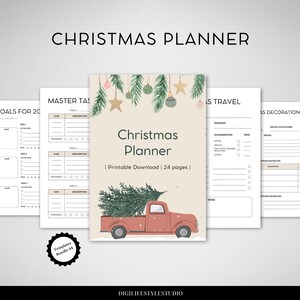 Christmas Planner Printable Planner Christmas Countdown Aesthetic ...