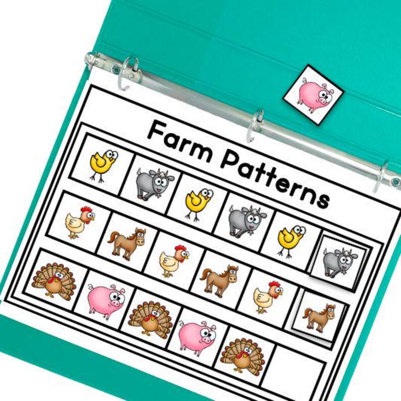 Farm Toddlers Busy Books Printable for Homeschool Busy Books for ...