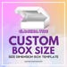 A4 Size Mug Box, Bag Design, Canva Template, Gift Box, Editable in ...