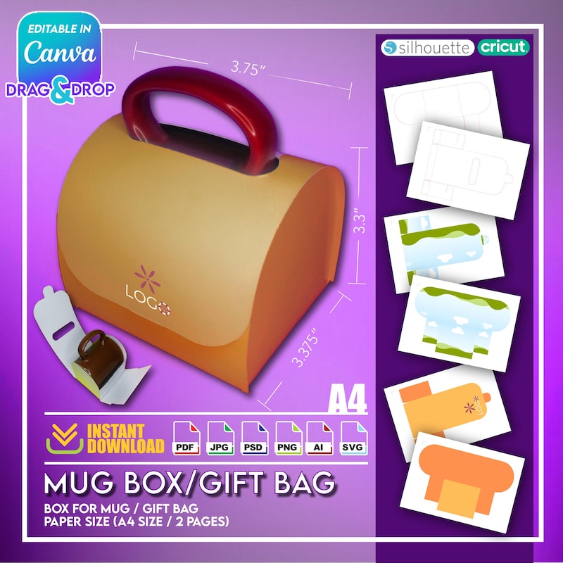 Gift Box/bag Template - 60+ Gift Ideas for 2025