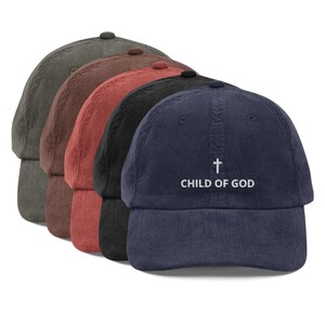 Child of God Vintage Corduroy Cap, Corduroy Cap, Vintage Cap, Child of ...