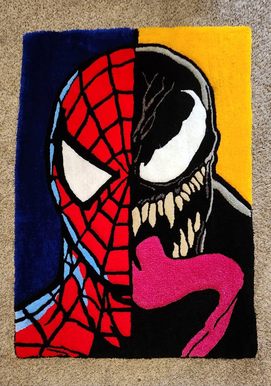 Handcrafted Comic Character Tufted Rug Design Your Own Rug Personalized ...