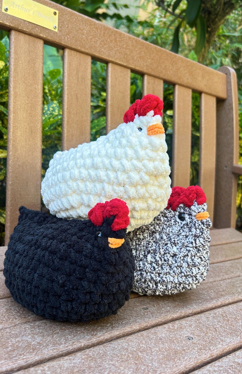 Crochet Chicken Amigurumi Pattern: Beginner Friendly (PDF Pattern) - Etsy