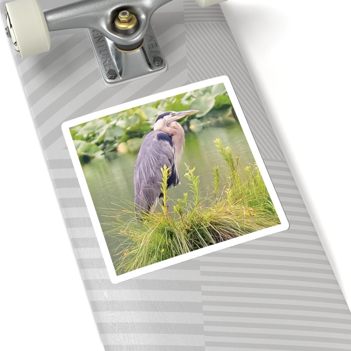 Great Blue Heron Stickers, Heron Sticker, Blue Heron, Water Bird, Birds ...