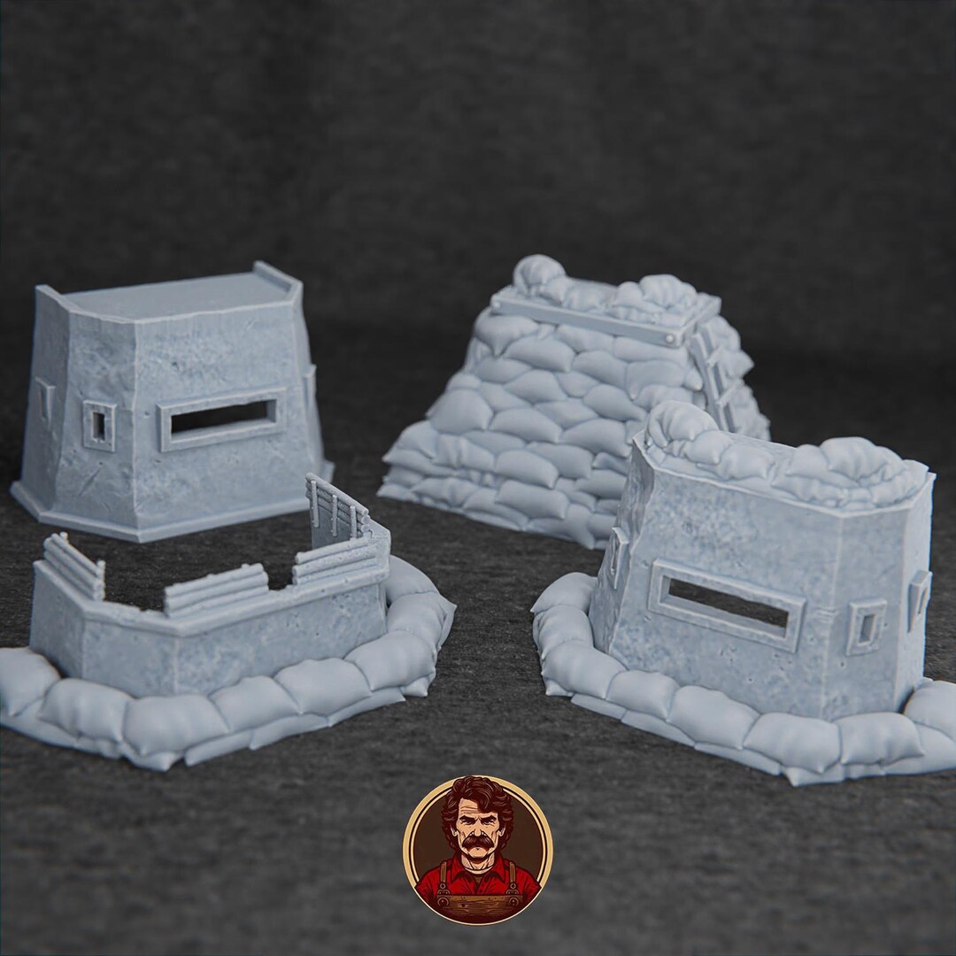 Tabletop Bunker Set - Etsy