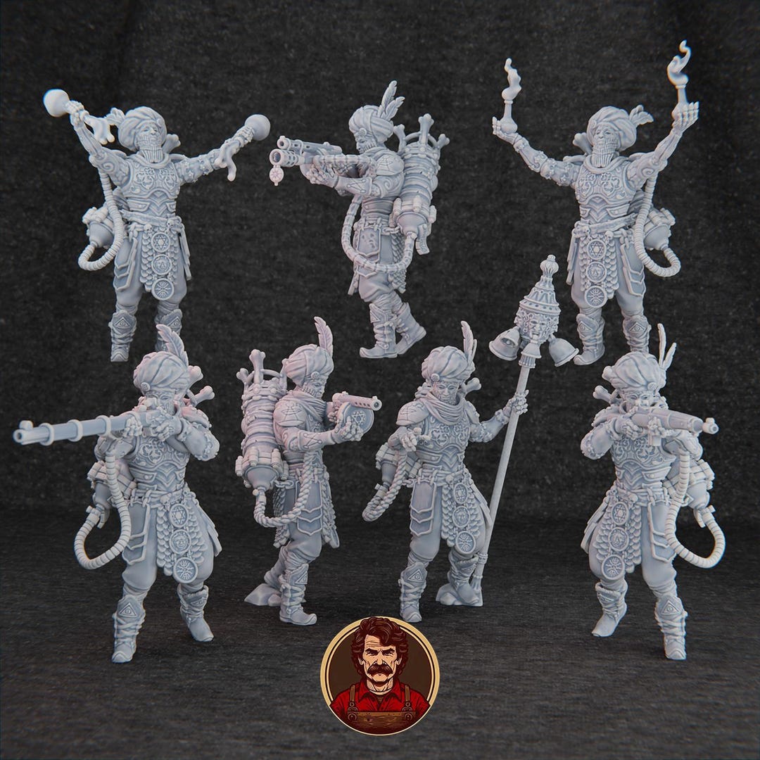 Iron Sultanate Alchemists - Proxy - Etsy