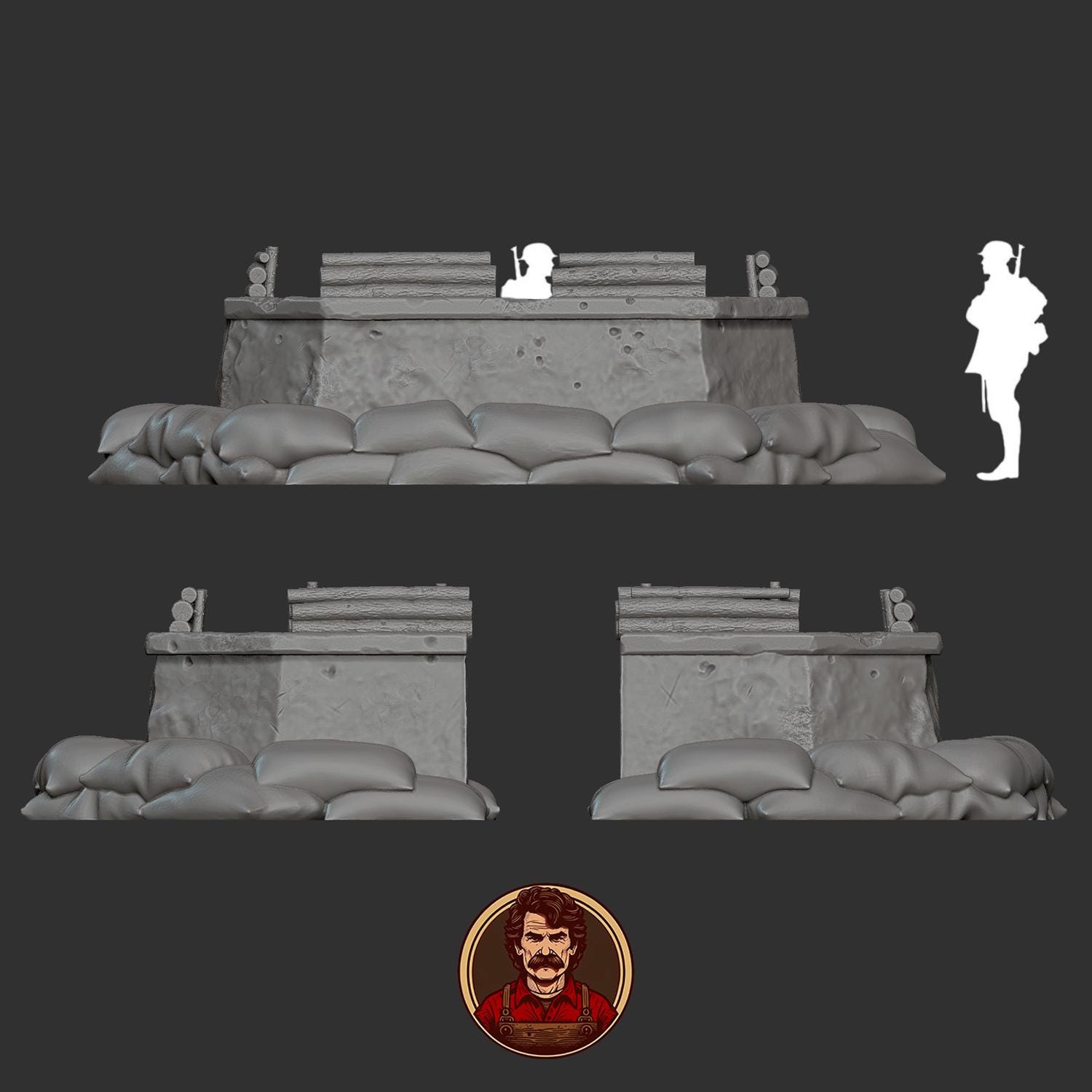 Tabletop Bunker Set - Etsy