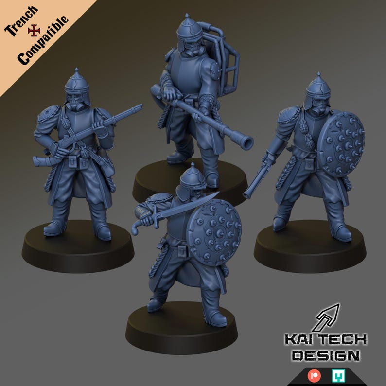 Iron Sultanate - Sappers - Kaitech- Proxy - Etsy