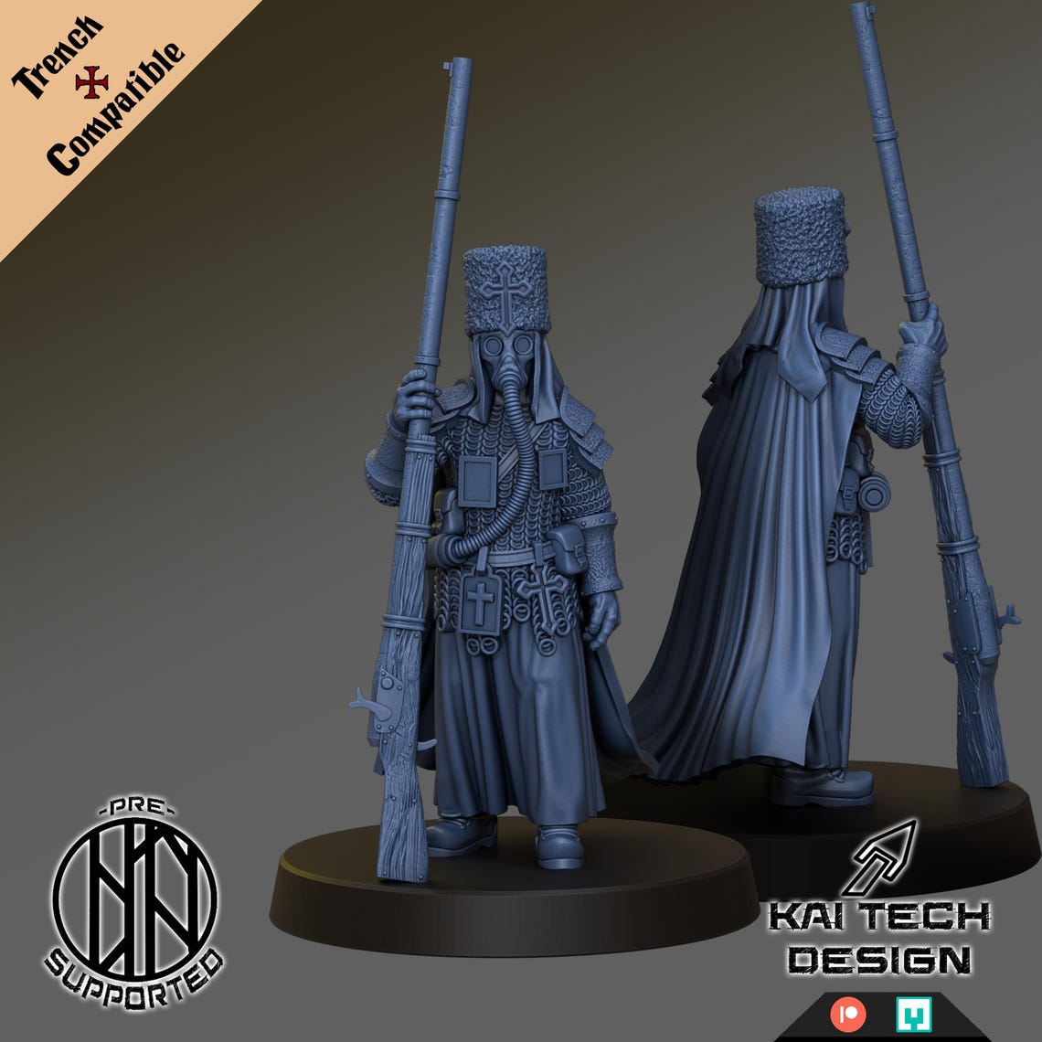 Trench Pilgrims - Castigator - Kaitech- Proxy - Etsy