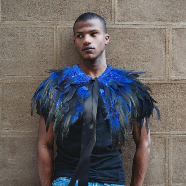 Feather Cape - Etsy