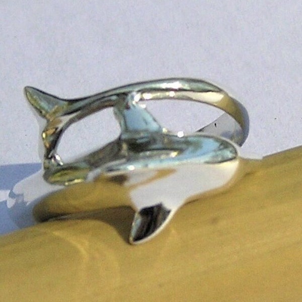 Dolphin Ring - Etsy