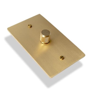 gold chrome light switch