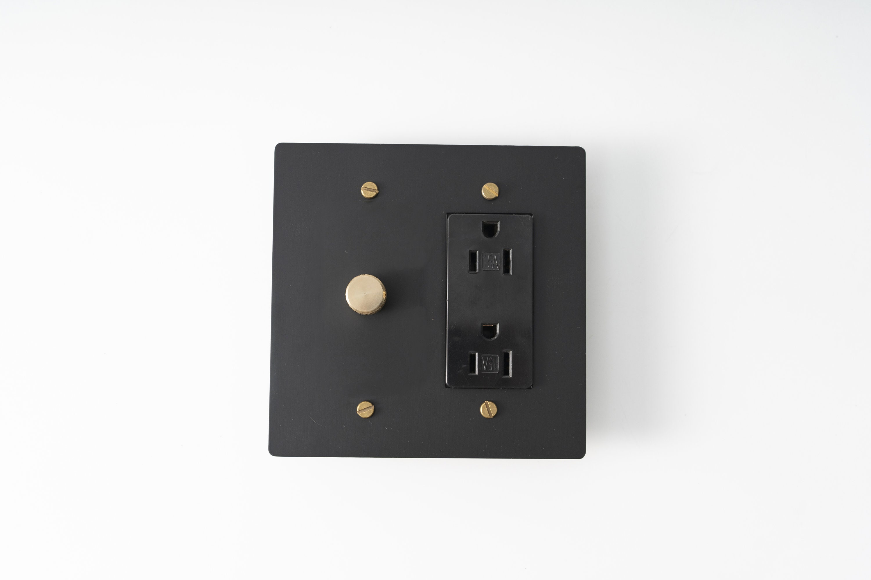 Brass Switch Plates - Handcrafted Premium Light Switch Covers + Dimmer ...