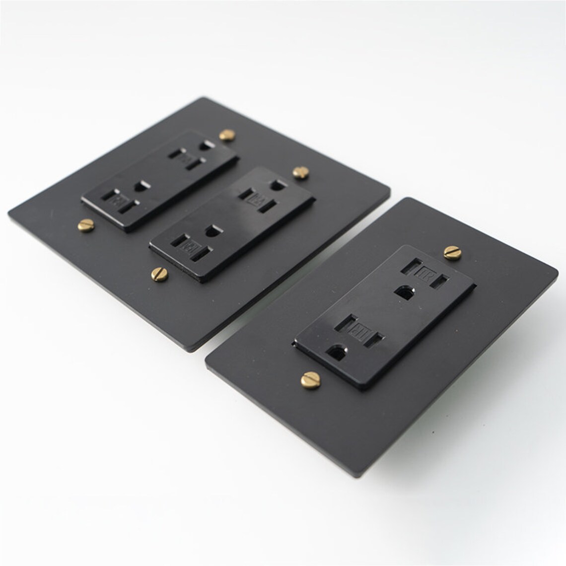 Brass Switch Plates - Handcrafted Premium Light Switch Covers + Dimmer ...