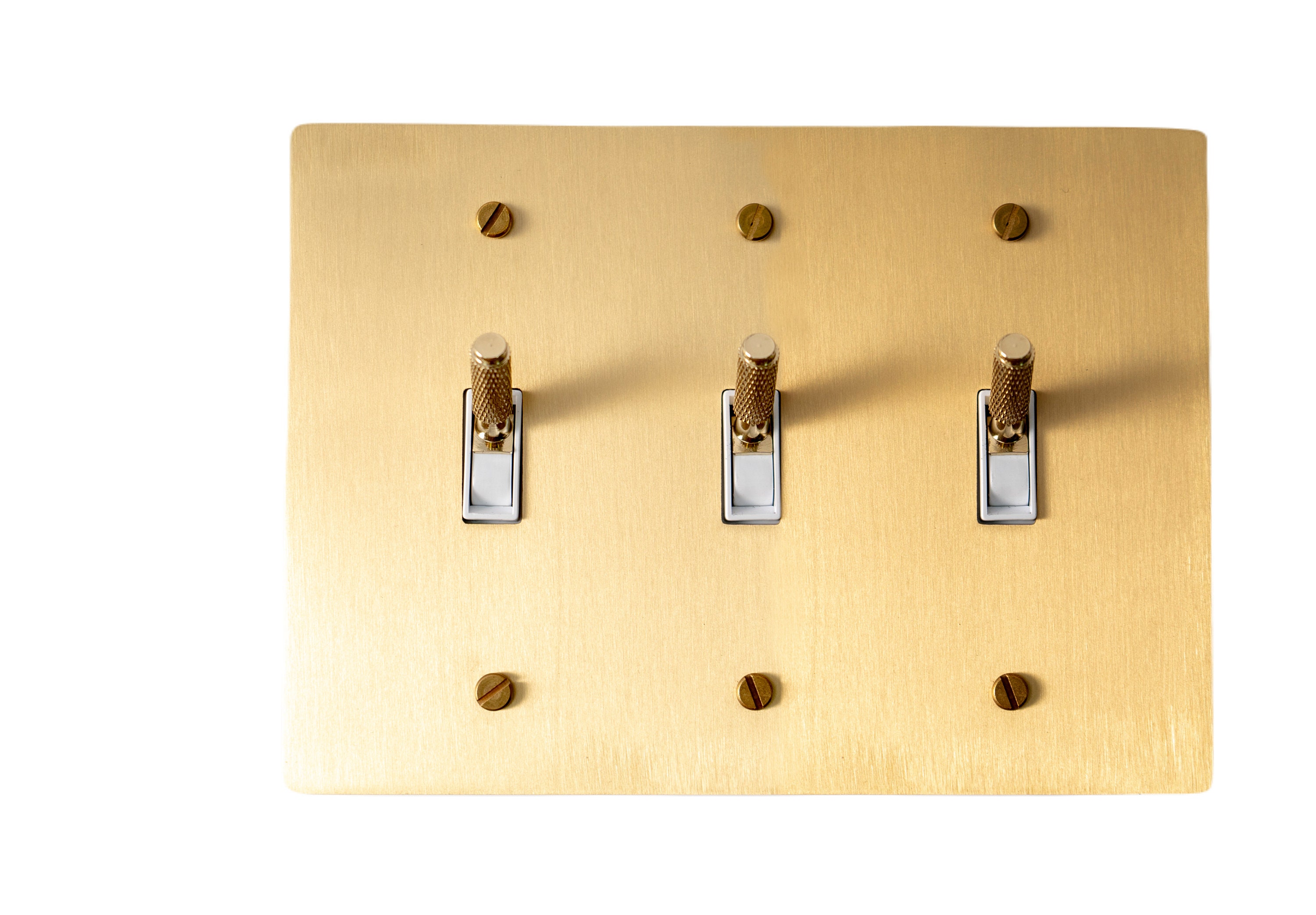Gold Brass Switch Plates - Premium Light Switch Covers - Dimmer, Outlet ...
