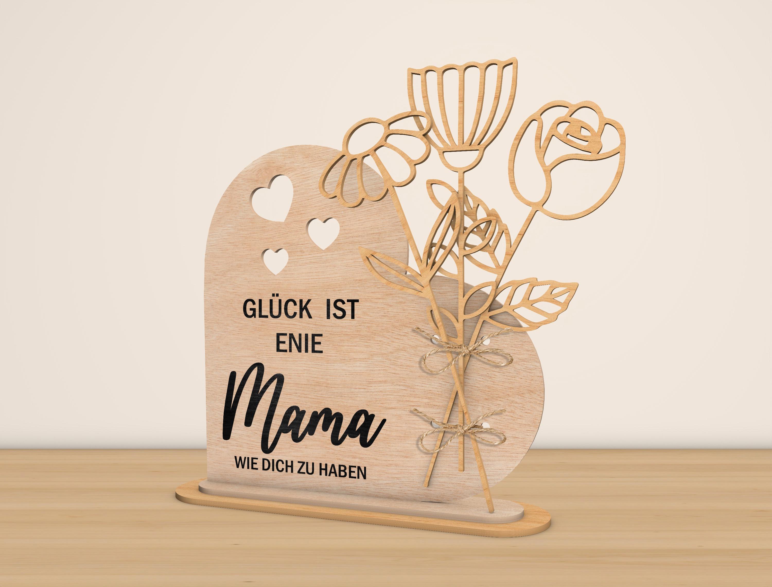 Personalized Mama Heart SVG Laser Cut File (digital Download) - Etsy