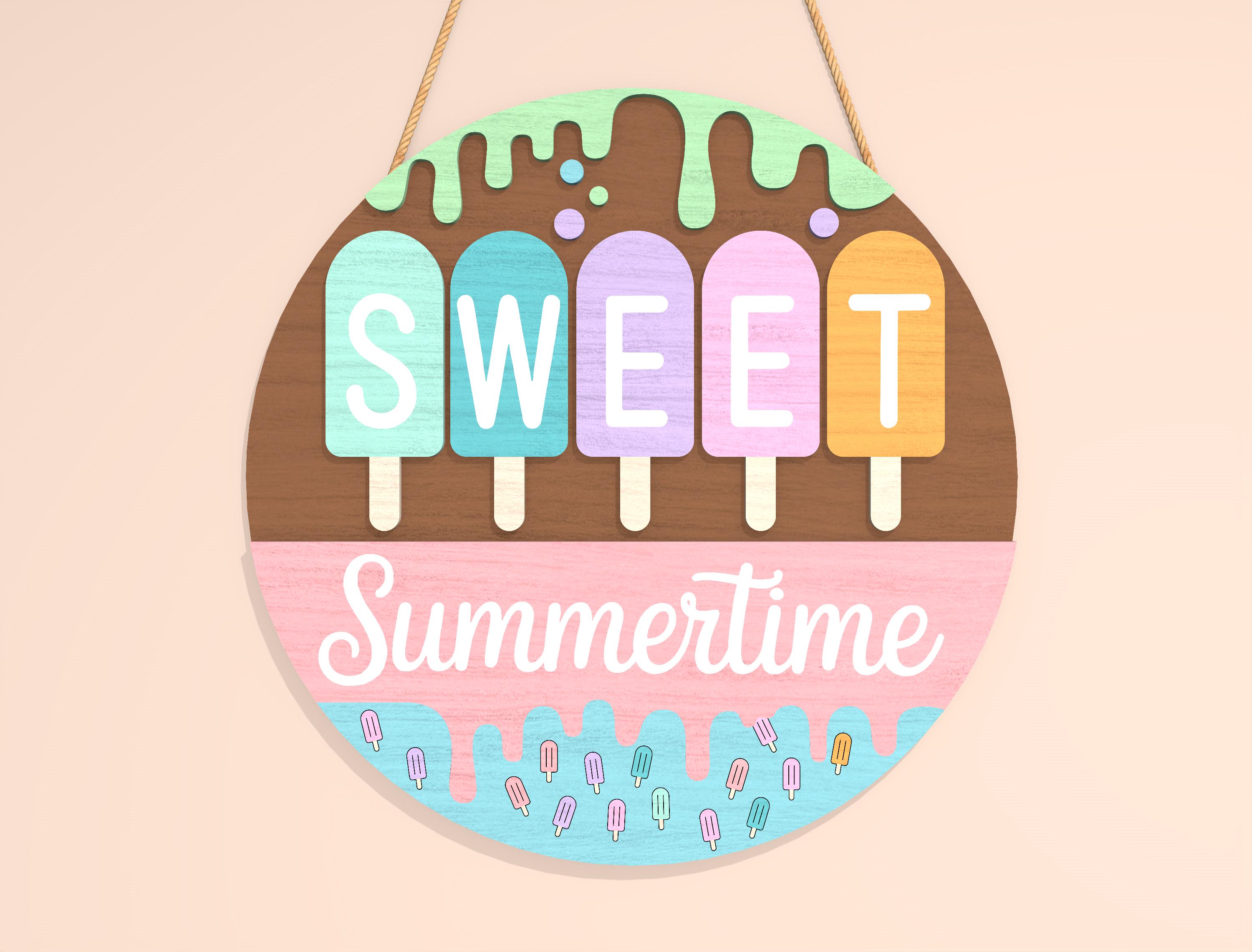 Summer Welcome Sign SVG: Floral Beach Decor Laser Cut File - Etsy