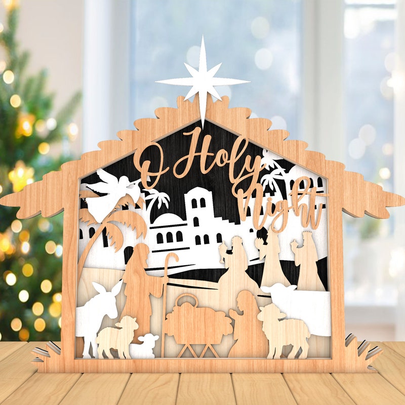 Nativity Stable - Etsy