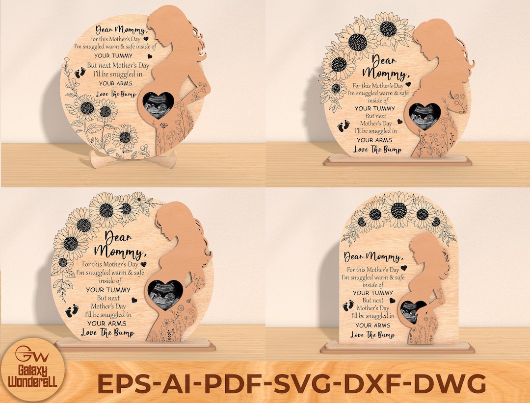 Personalized Baby Bump Sign SVG, Pregnant Mom Svg, Gift for Mom,mothers ...