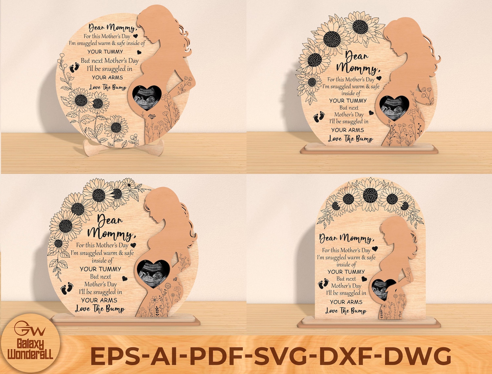 Personalized Baby Bump Sign SVG, Pregnant Mom Svg, Gift for Mom,mothers ...