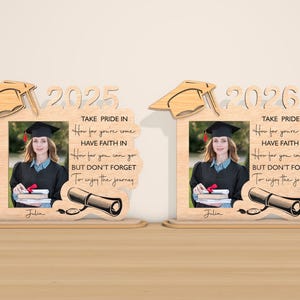 Personalized Graduation Photo Frame SVG: Class of 2025-2026 (digital ...