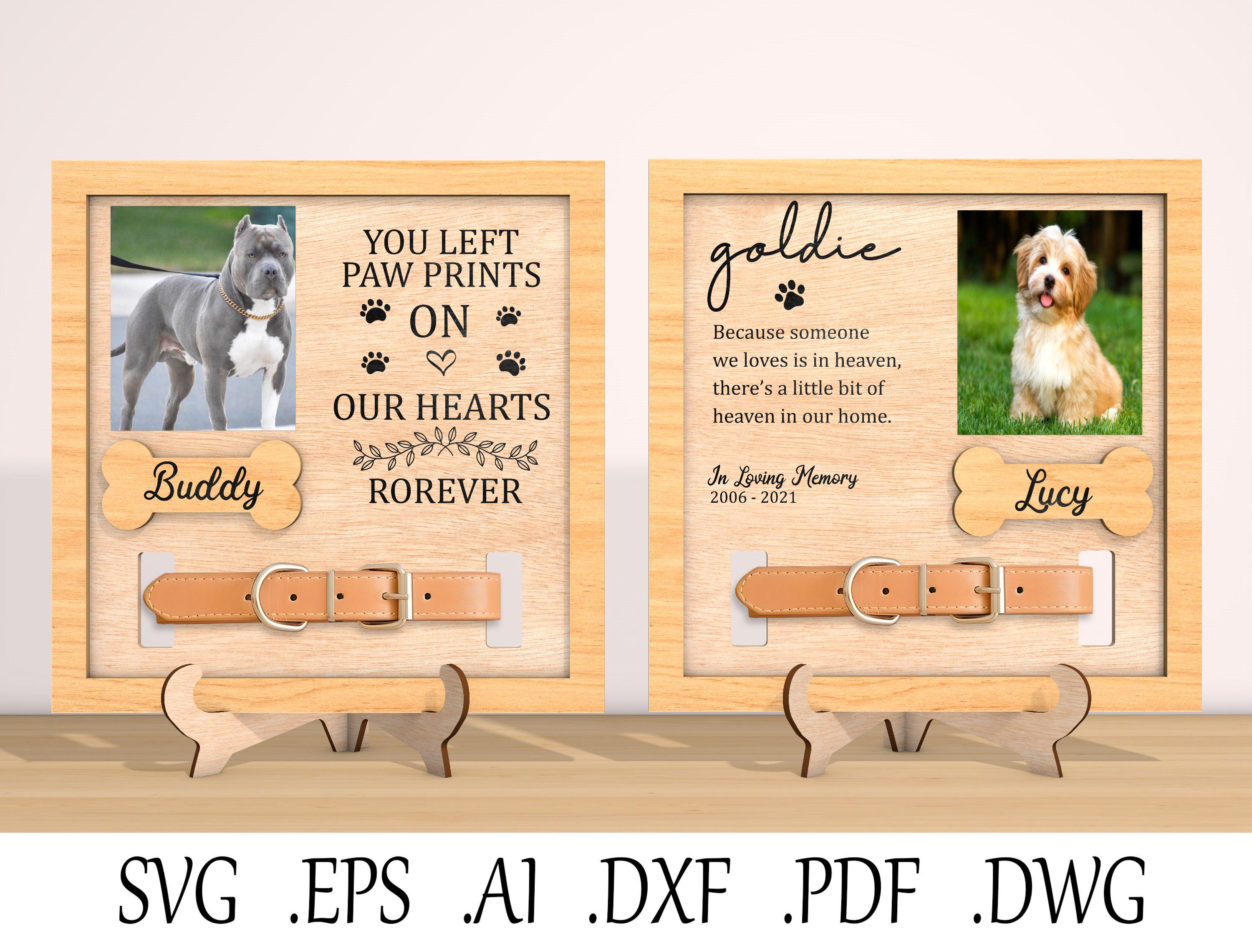 Personalized Memorial Sign SVG Bundle: Laser Cut Files (digital ...