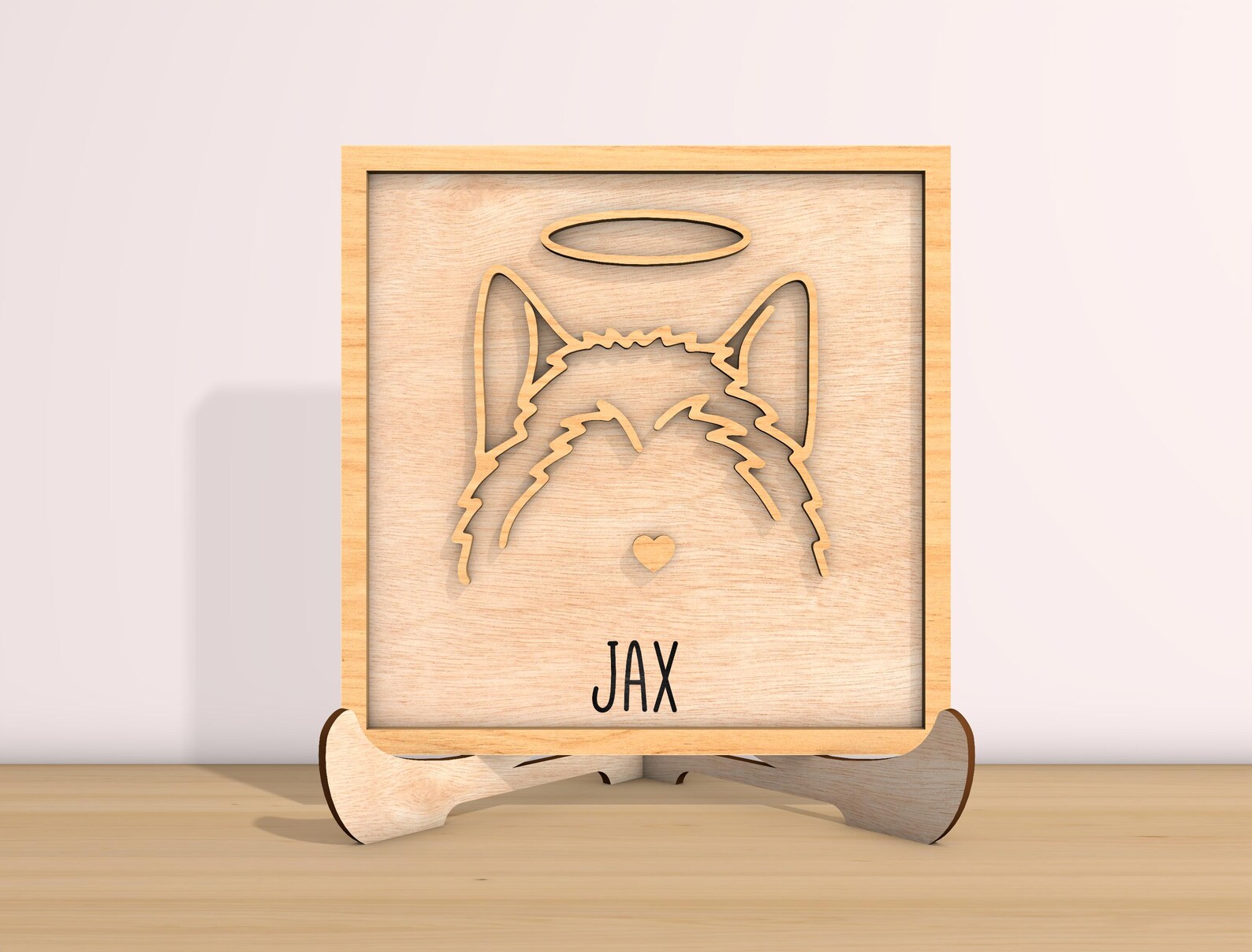 Dog Memorial Frame, Dog Collar Holder, Custom Plaques, Memorial Frame ...