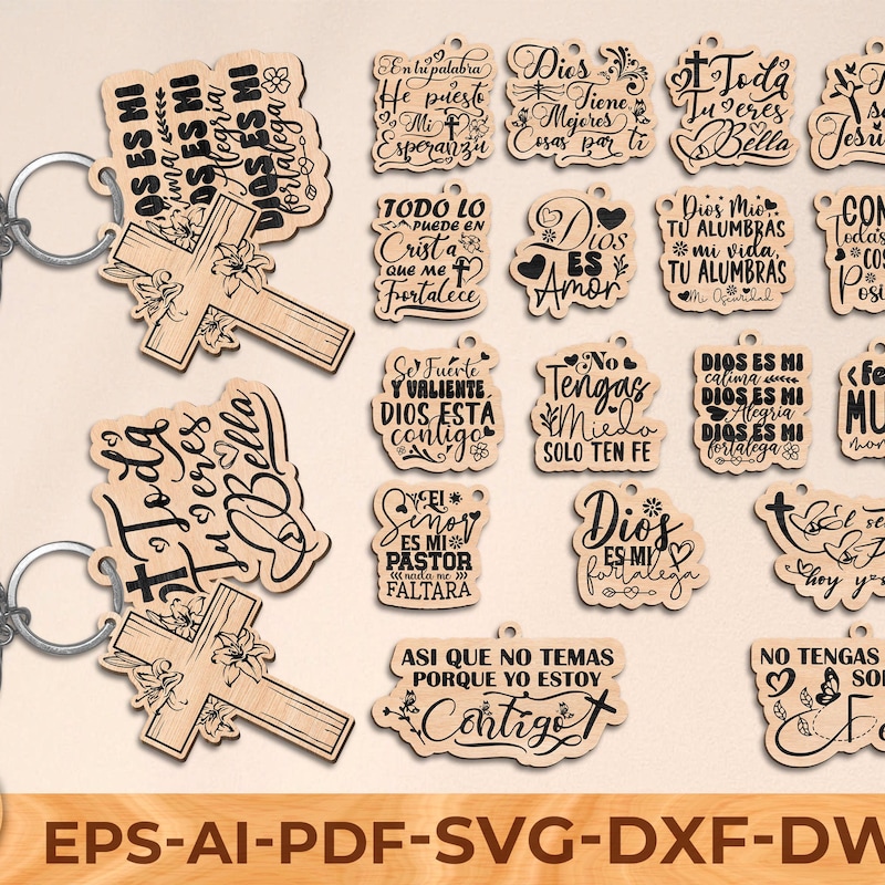 Bible Verse Keychain - Etsy