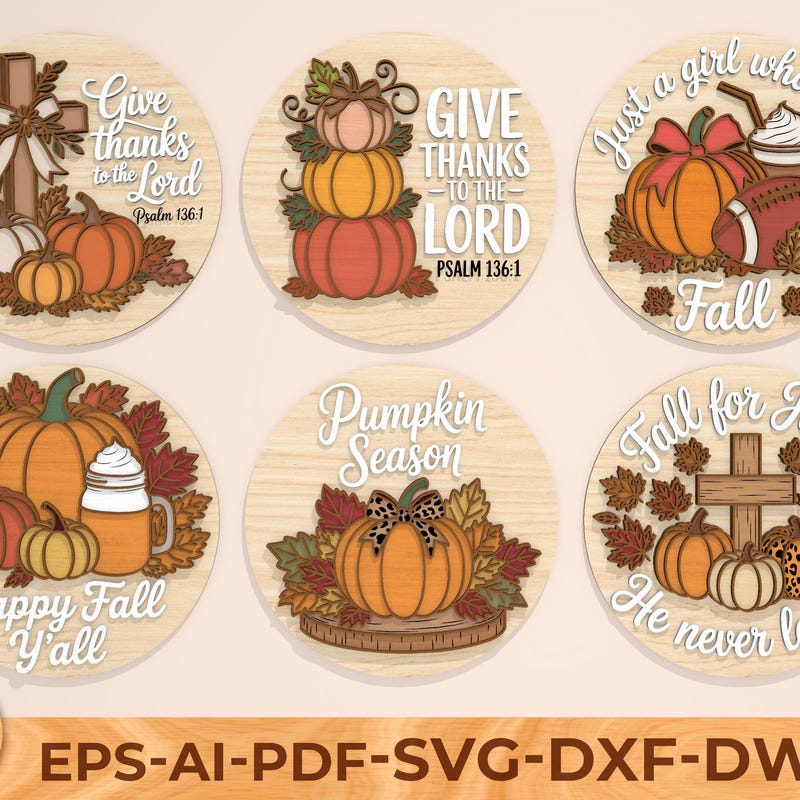 Christian Fall Signs - Etsy