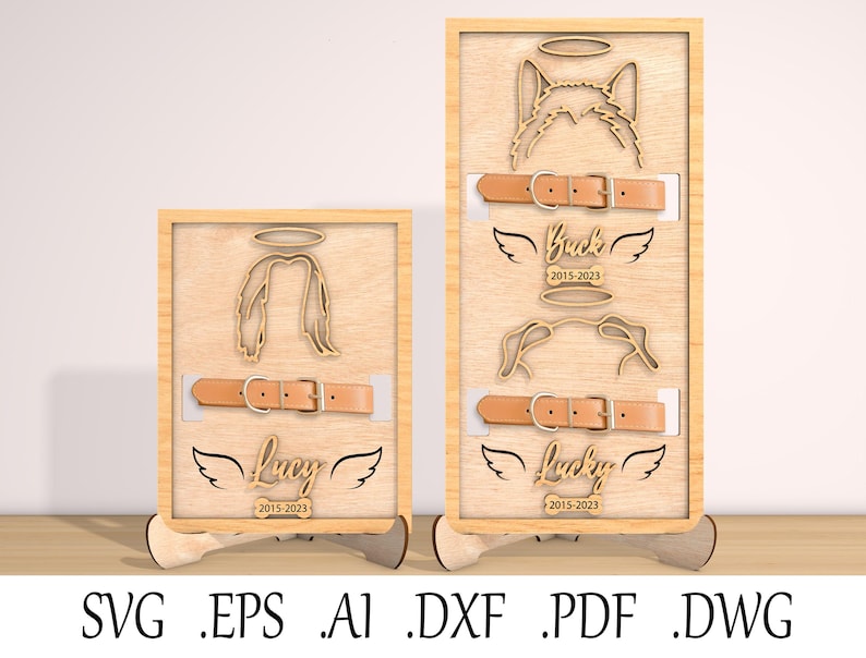 Personalized Memorial Sign SVG Bundle: Laser Cut Files (digital ...