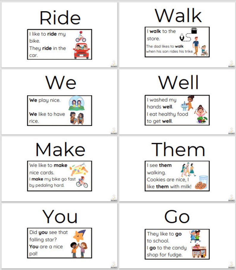 Open Court Reading Sight Word & Sentences Slideshow/flashcards UNIT 5 ...