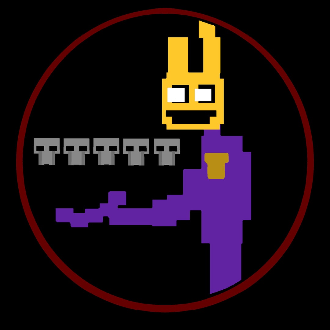 William Afton Vinyl Sticker - Etsy