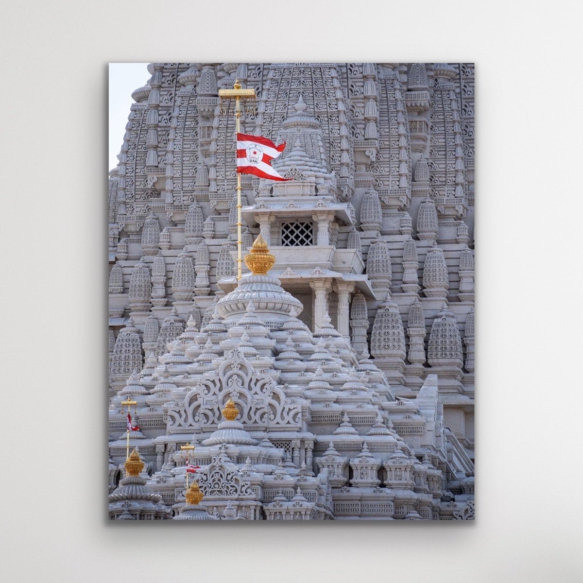BAPS Shri Swaminarayan Mandir Print | Striking Architecture Photography ...