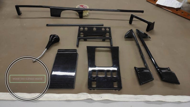 Mercedes W126 Coupe Wood Trim Set Black Birdeye Mapple 560sec 500sec - Etsy