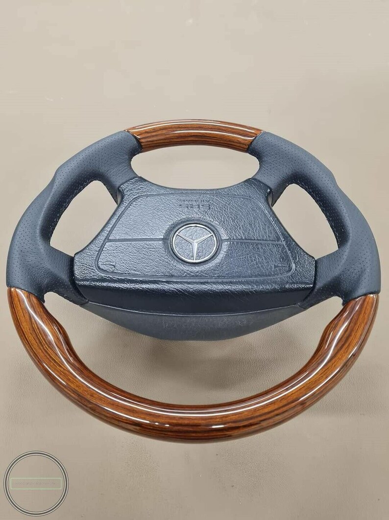 Mercedes Brabus Style W124 Wood Steering Wheel W462 W201 W202 W210 ...