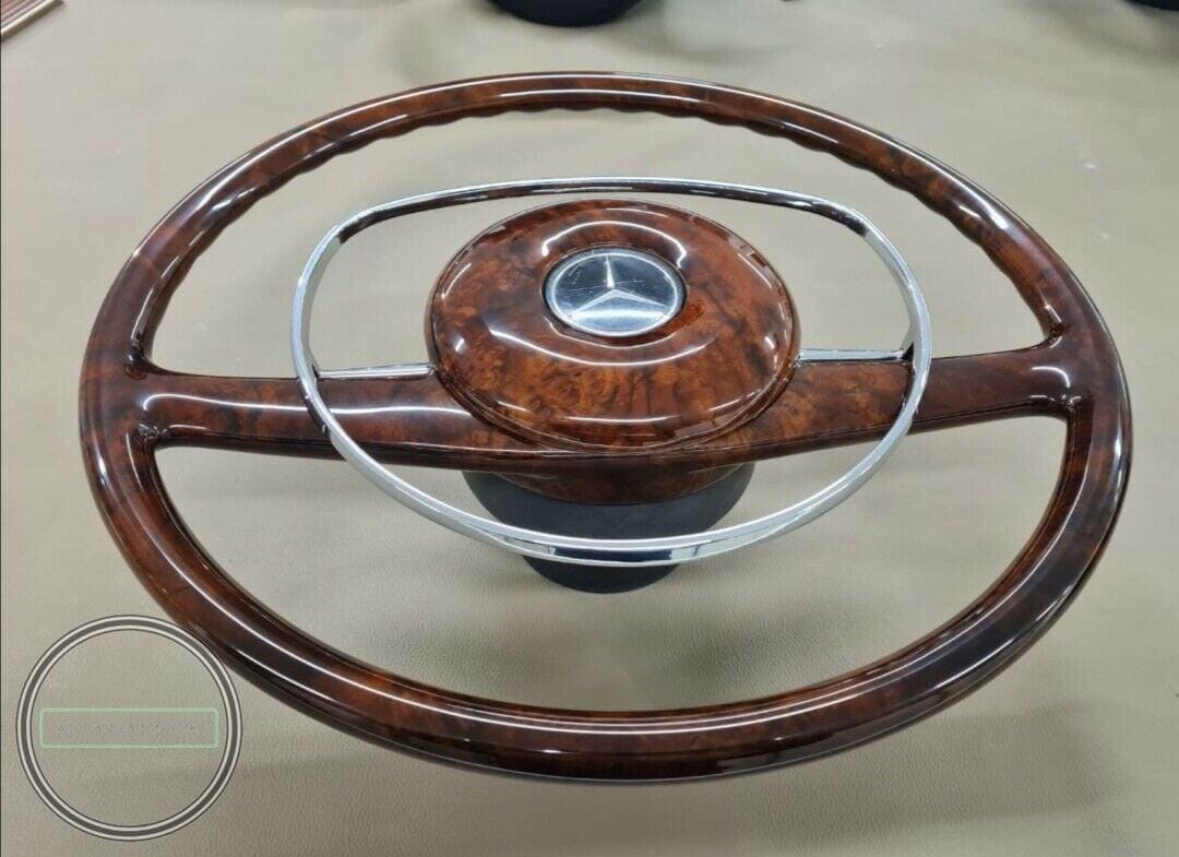 Mercedes Wood Steering Wheel: Walnut Burlwood - W113 W115 W111 W108 - Etsy