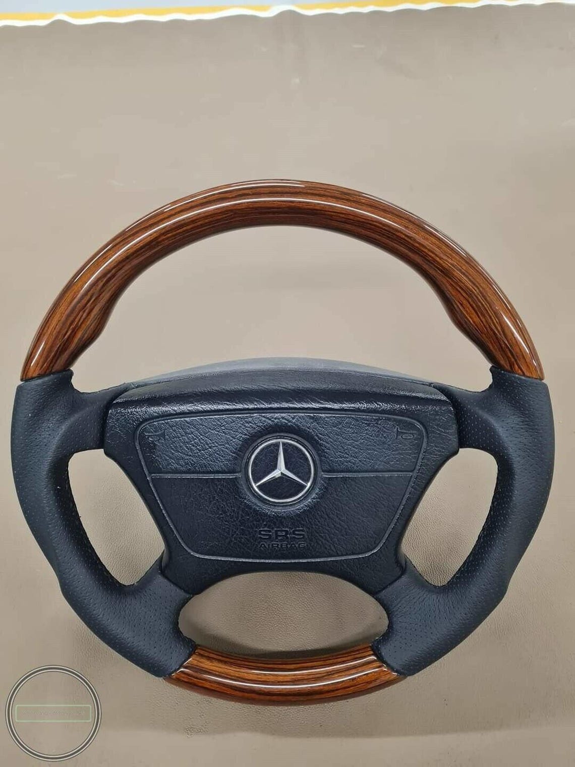 Mercedes Brabus Style W124 Wood Steering Wheel W462 W201 W202 W210 ...
